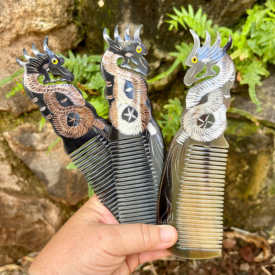 Shop Water Buffalo Horn Combs | Whaler's Locker
