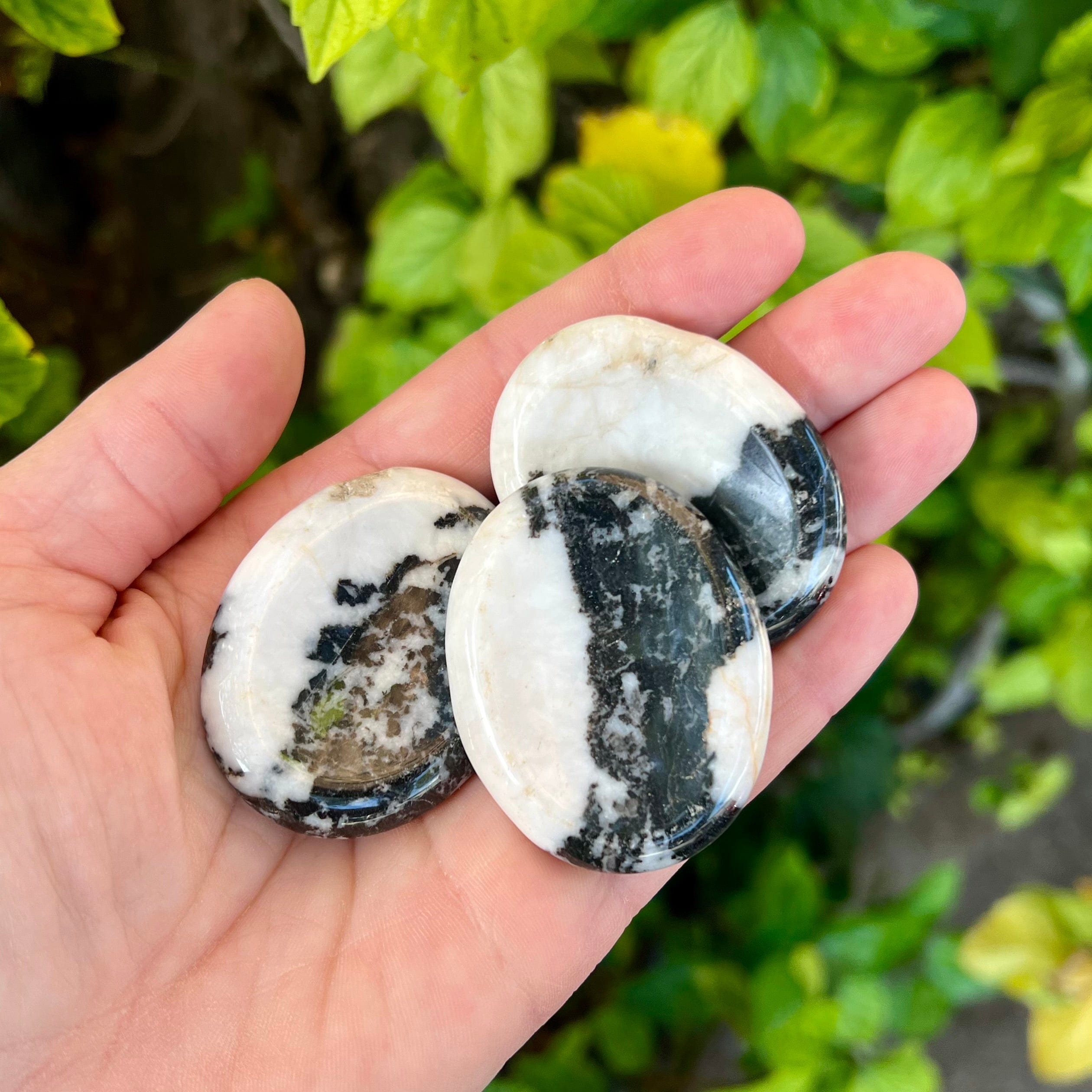 Tiger Calcite Worry Stones